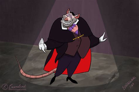 Favorite Characters Professor Ratigan Art By Burnsland