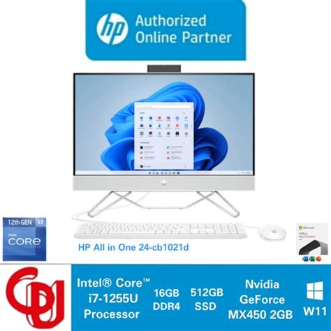Promo HP PC AIO Cb D I U GB GB SSD MX GB W OHS Cicil X Jakarta