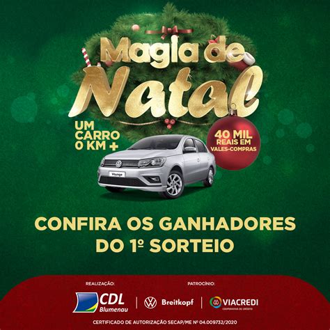 Confira Os Primeiros Ganhadores Da Campanha Magia De Natal 2020