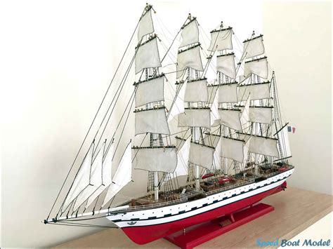 Tall Ship Uss Ohio Lenght Speed Boat Model
