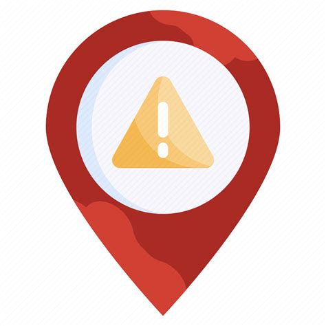 Danger Maps Location Warning Placeholder Icon Download On Iconfinder