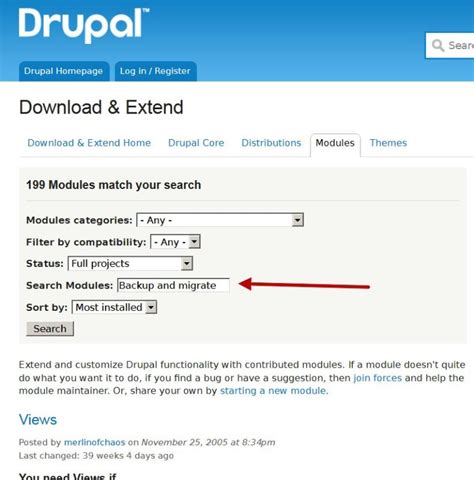 1 2 Установка модулей на Drupal 8 Drupal Book