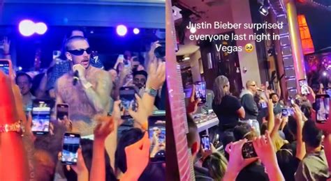 Videos Vegas Was Completely Fooled By Fake Justin Bieber And They Allowed Him To Perform At Xs