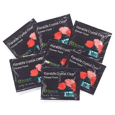 Cut Flower Food Floralife Crystal Clear 200 Powdered Packets 2 2 Lbs