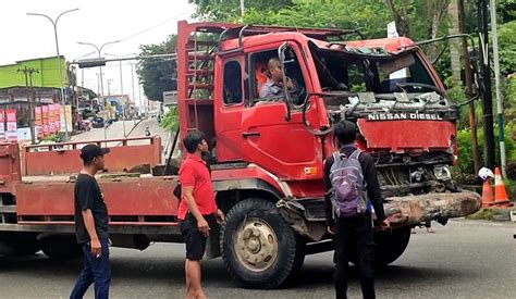 Kecelakaan Maut Di Balikpapan Sopir Truk Tronton Resmi Ditetapkan