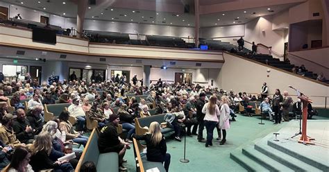 Hundreds Gather For Meeting Amid Concerns Of Housing Sexually Violent