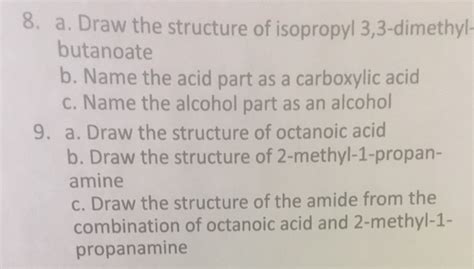 Isopropyl Butanoate Structure