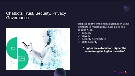 Chatbots Trust Security Privacy Governance Trusted Ai