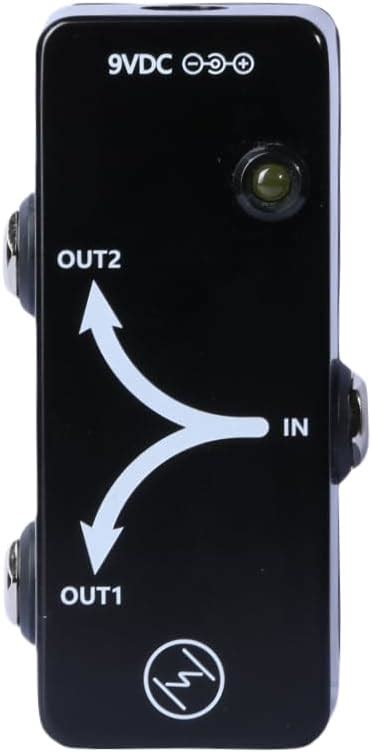 Buffered Splitter Guitar Effect Pedal Signal Buffer Splitter Dual Clean Buffer