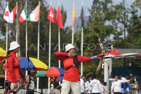 PANAHAN SEMIFINAL RECURVE BEREGU PUTRI ANTARA Foto