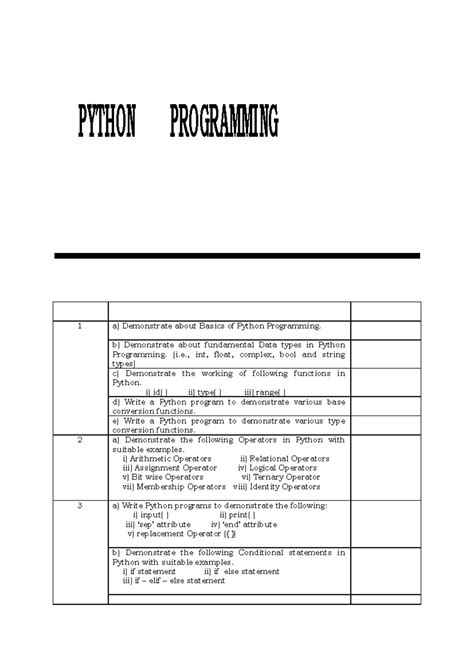 Pytho B Demonstrate About Fundamental Data Types In Python