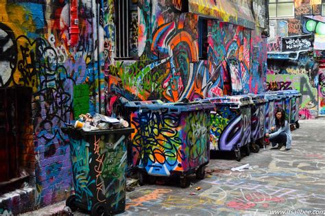 Hosier Lane Melbournes Best Spot For Street Art Itsallbee