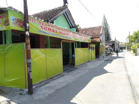 Mie Ayam Pak Man Jombor Mie Ayam Taburan Ekstra Di Pinggiran Kota