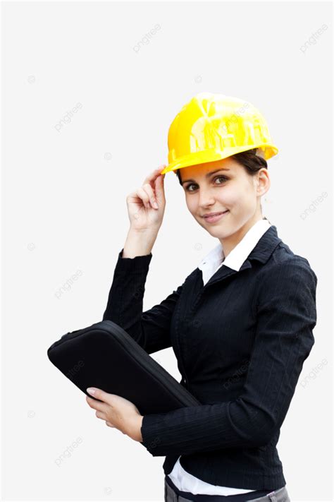 女建築工程師微笑結構建築師 藍色的 職業 工程师png去背圖片素材免費下載，免摳圖設計圖案下載 pngtree