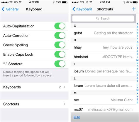 Use Mac Text Shortcuts To Remember Things For You Messaging App