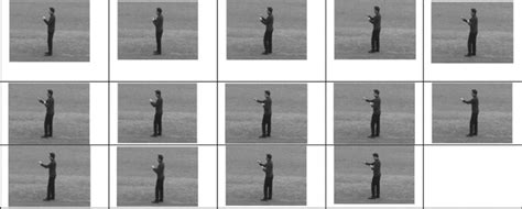 Representative Frames For Boxing Action From Kth Dataset Download