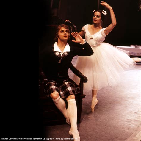 Veronica Tennant And Mikhail Baryshnikov La Sylphide National