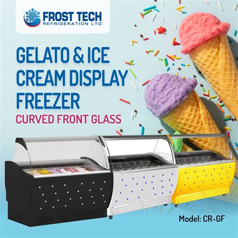 Model Cr Gf Gelato And Ice Cream Display Freezer Frost Tech