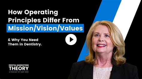How Operating Principles Differ From Missionvisionvalues And Why You