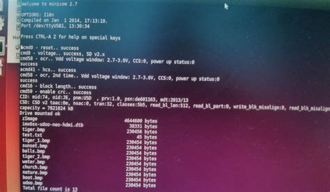 Tiny Devices I Mx Sx M SD Card Access On The UDOO NEO