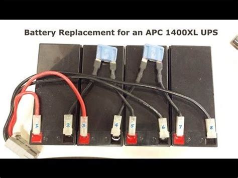 Apc Ups Battery Connection Diagram