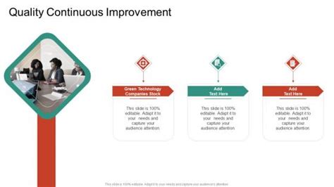 Continuous Quality Improvement PowerPoint Presentation And Slides SlideTeam