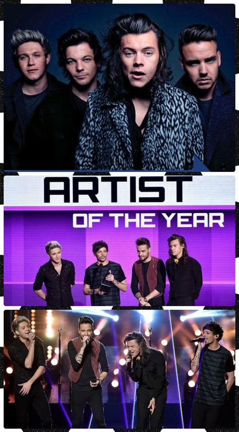 They Won Artist Of The Year 1 Direction One Direction Directions