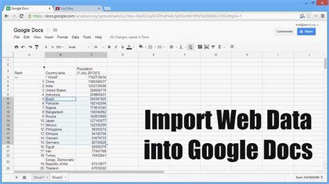 How To Insert A Table From Excel Into Google Docs Daxwhere