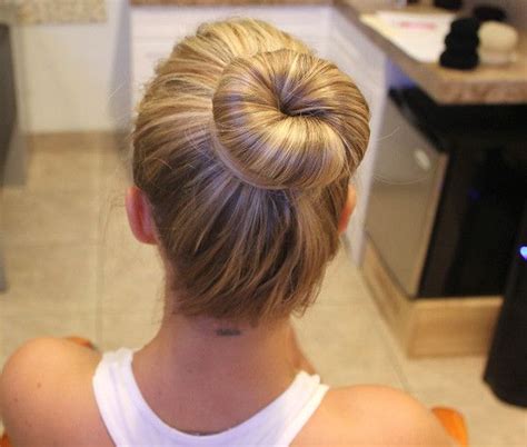 Sock Bun Blonde