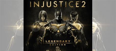Injustice 2 - Legendary Edition PS4/PS5 на русском купить в Москве ...
