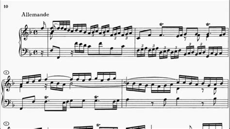 Rcm Piano 2022 Grade 10 List A No4 Bach English Suite No4 Bwv 809