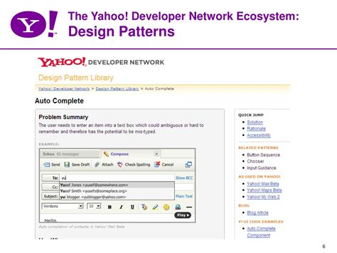 ppt the yahoo user interface library yui powerpoint presentation