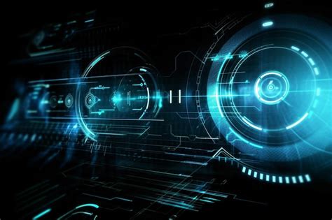 Fondo Abstracto De Tecnología Foto Premium