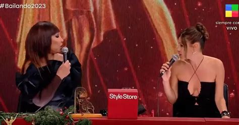 El Picante Cruce Entre Moria Casán Y Pampita En El Bailando Noticias