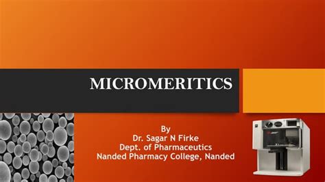 Micromeritics Ppt