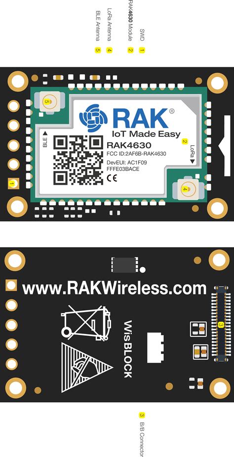 RAK4631 WisBlock LPWAN 模块数据手册 文档中心