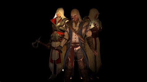 Assassins Creedezioaltair And Connor Sfm By Warshift On Deviantart