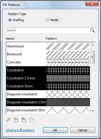 RevitCat New In Revit Pattern Dialog Box