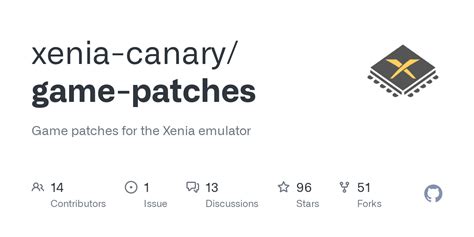 Github Xenia Canary Game Patches Game Patches For The Xenia Emulator