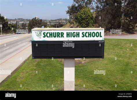 Montebello United States 15th Apr 2021 An Aerial View Of Schurr