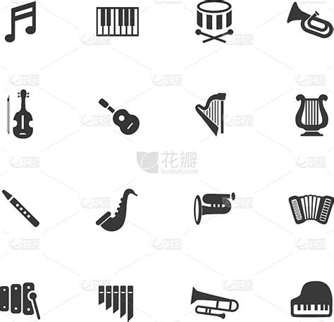 经典仪器图标集素材 花瓣网