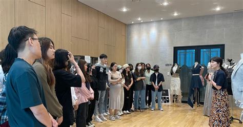 경인여대 패션디자인학과 외국인 유학생 대상 과제전 초청 행사