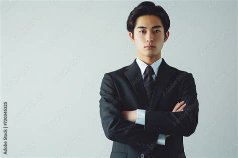 腕組みをするビジネスマン、アジア人、日本人 Stock 写真 Adobe Stock【2024】 腕組み 写真 アジア人