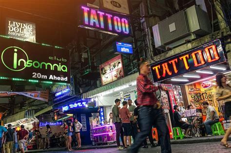 芭堤雅景点｜芭堤雅步行街pattaya Walking Street，芭堤雅红灯区、夜生活大本营