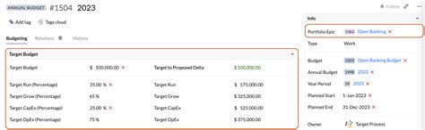 Budgeting 30 Targetprocess Enterprise Agility Solution
