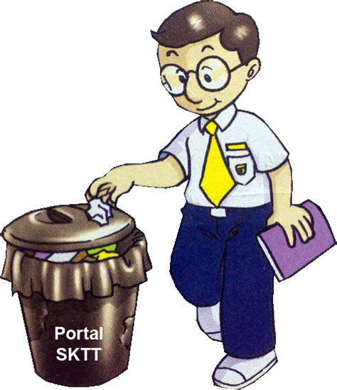Gambar Animasi Buang Sampah Terbaru Riset