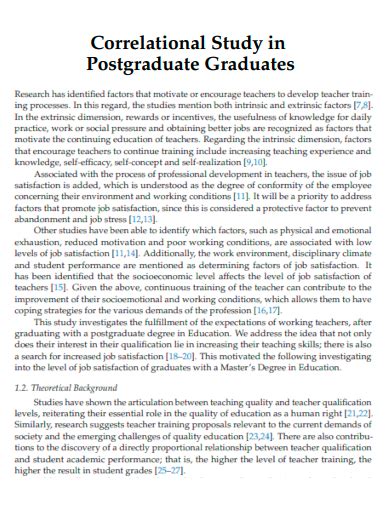 49 Correlational Study Examples To Download