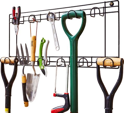 Sinoer Garage Tool Storage Rack Heavy Duty Steel Garage Wall Mount
