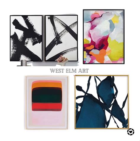 Minted For West Elm Infusion Curated On LTK West Elm Abstract