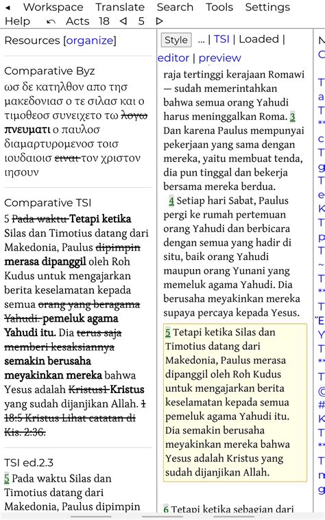 Bibledit Client Does Not Display Byzantine Usfm Resource · Issue 695 · Bibleditcloud · Github